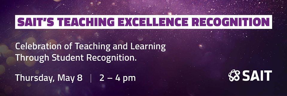 SAIT - 2025 Teaching Excellence Recognition