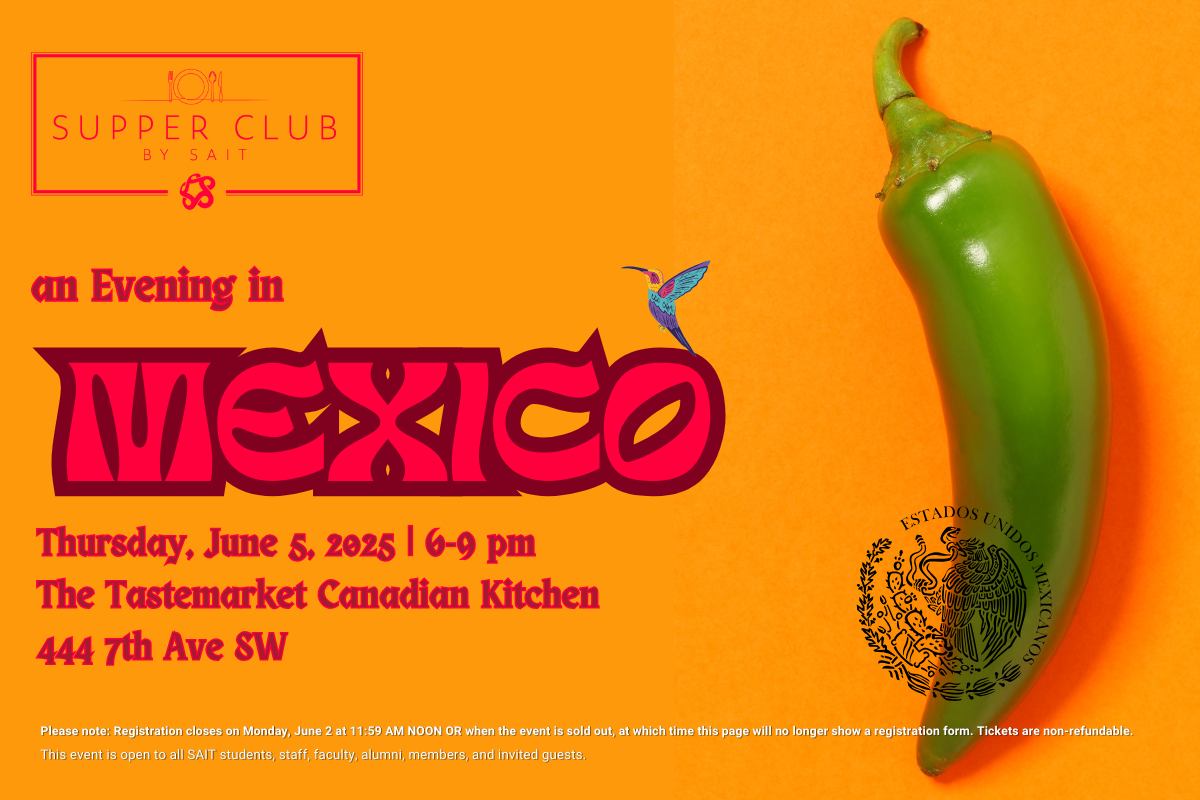 SAIT - Supper Club: An Evening in Mexico June 5, 2025